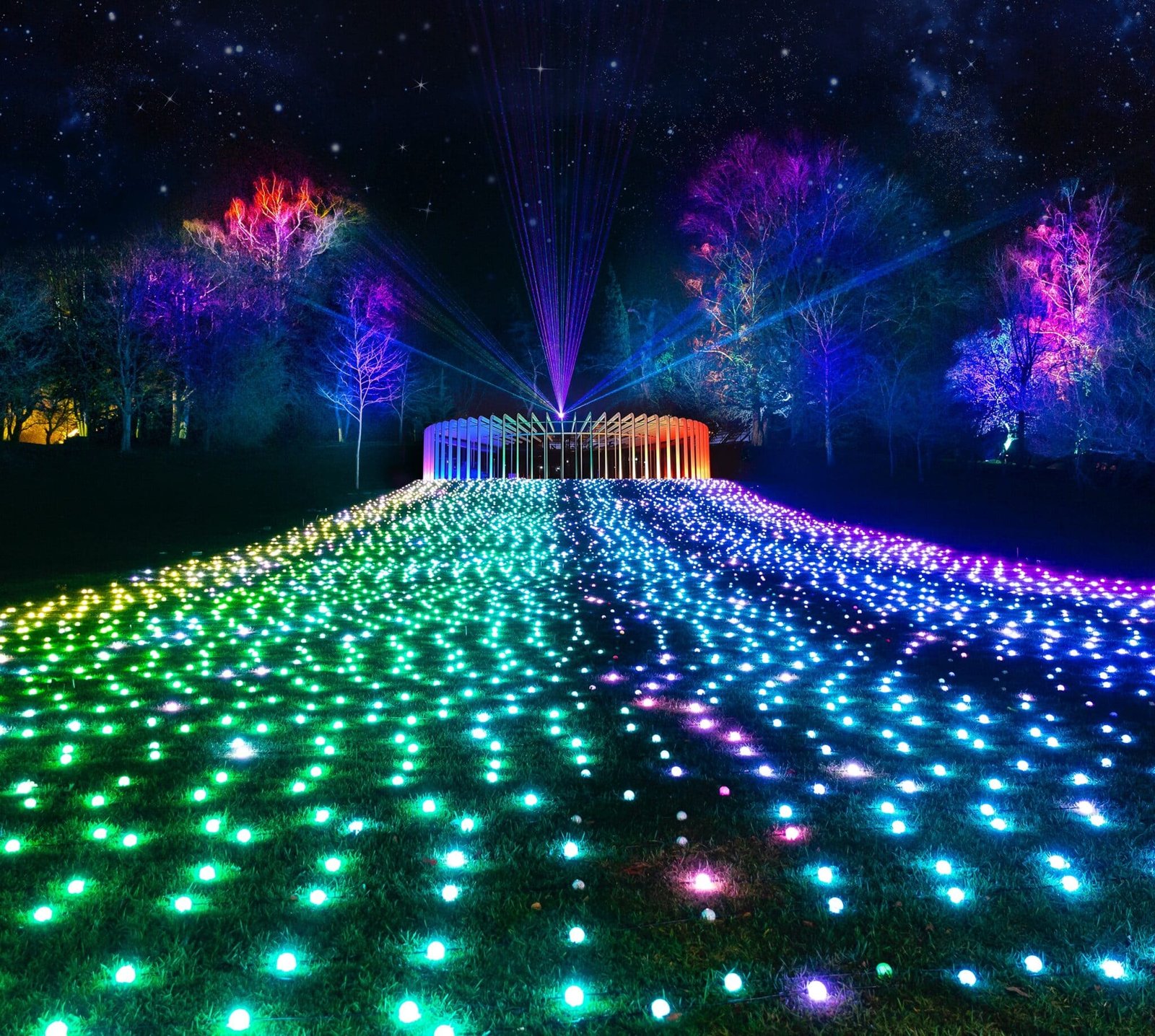 Discover The Beauty Of Light And Sound Event Lightscape